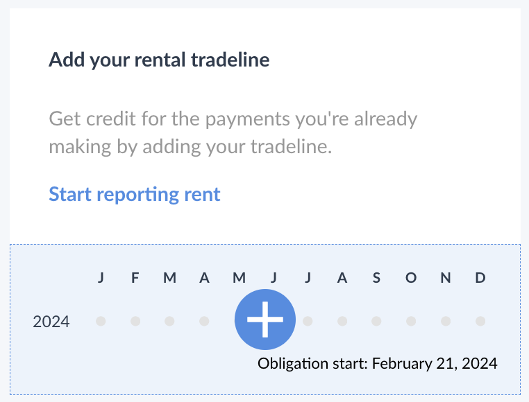 How do I start reporting rent?